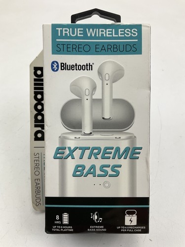 Billboard BB1834 Bluetooth True Wireless Earbuds With Mic EXTREME BASS ...