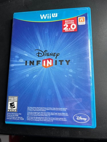 DISNEY INFINITY 2.0 WII U COMPLETE IN BOX TESTED CIB W/CASE&MANUAL ...