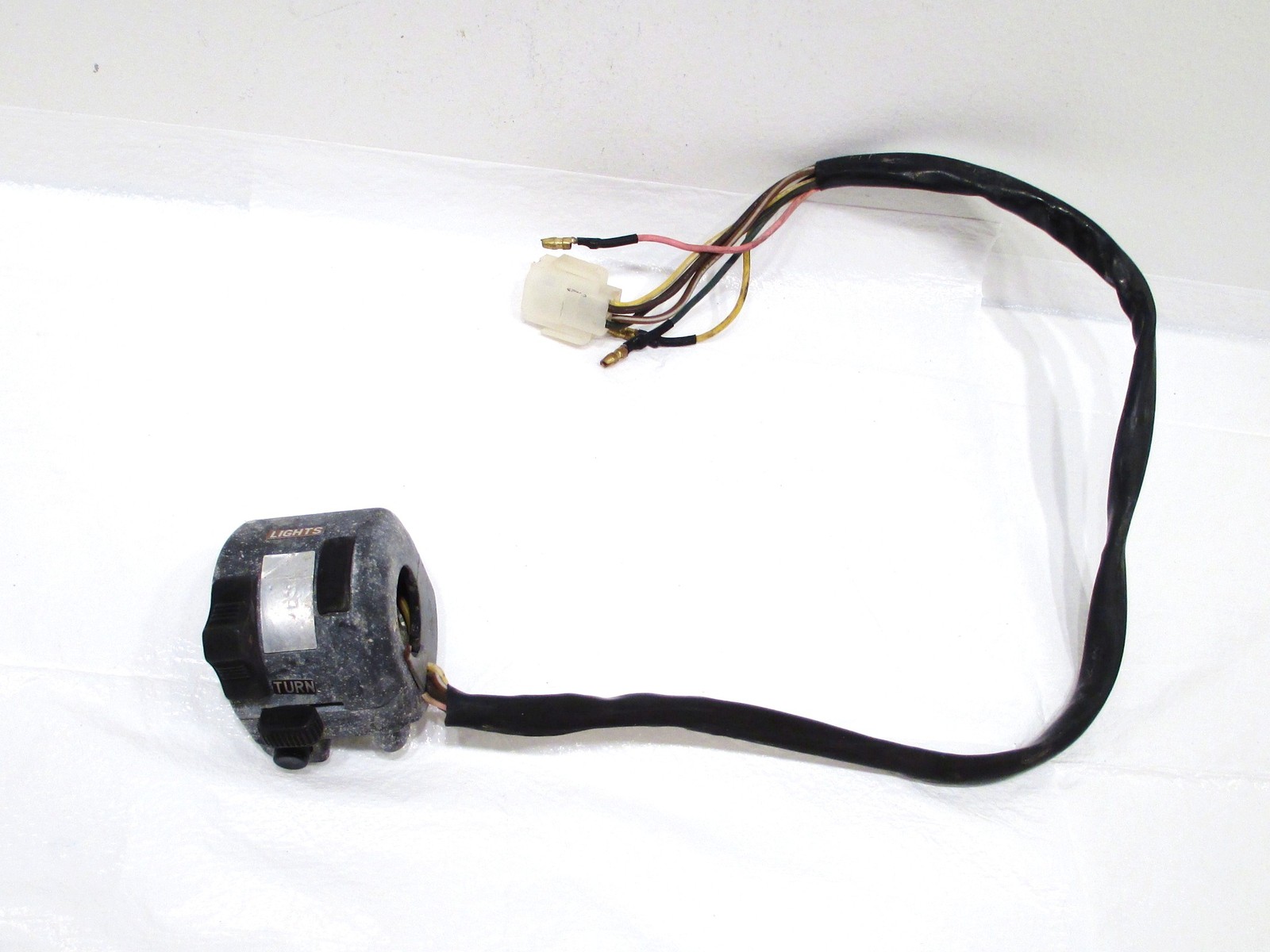 1979 77-81 Yamaha XT500 XT 500 OEM Left Switch Housing Lights Lo/Hi ...