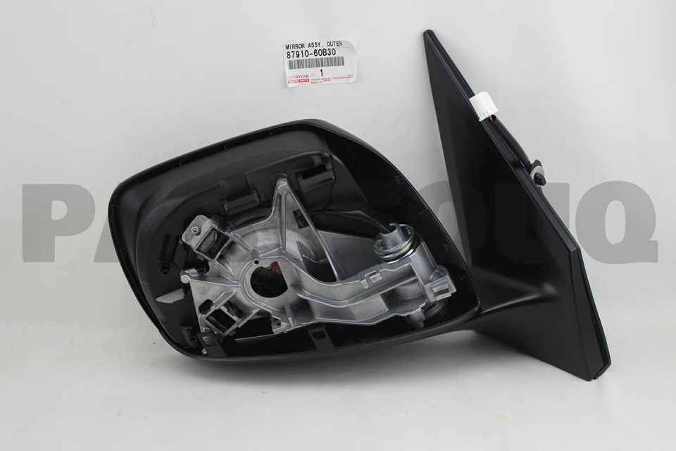 8791060B30 Genuine Toyota MIRROR ASSY, OUTER REAR VIEW, RH 87910-60B30 ...