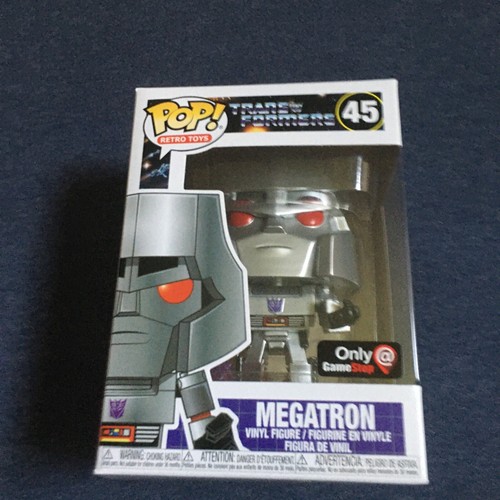 Funko POP! GAMESTOP Exclusive Transformers Megatron Vinyl Figure #45 ...