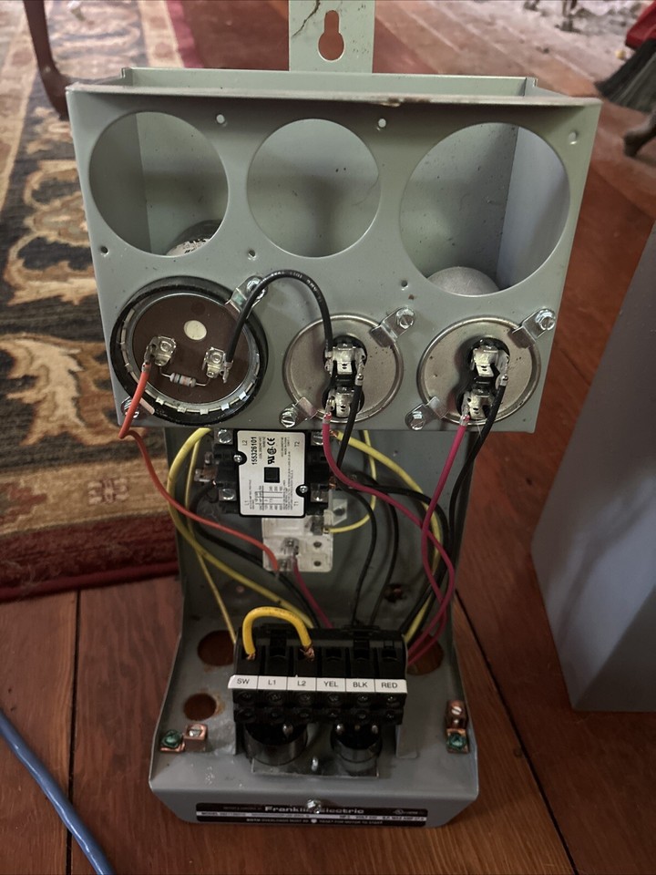 Franklin Electric Well Pump Control Box, 5HP, 230V, 1Phase Model ...