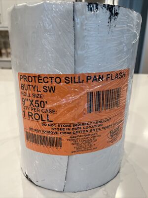 Protecto Wrap Sill Pan Flash 9" X 50' Roll | eBay