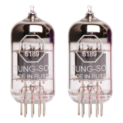 Pair of Tung-Sol 12AU7 / 6189 New Production Preamp Vacuum Tube | eBay