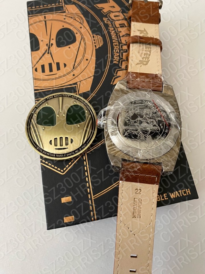 The Rocketeer Wrist Watch Limited Edition 40th Anniversary Target Coin ...
