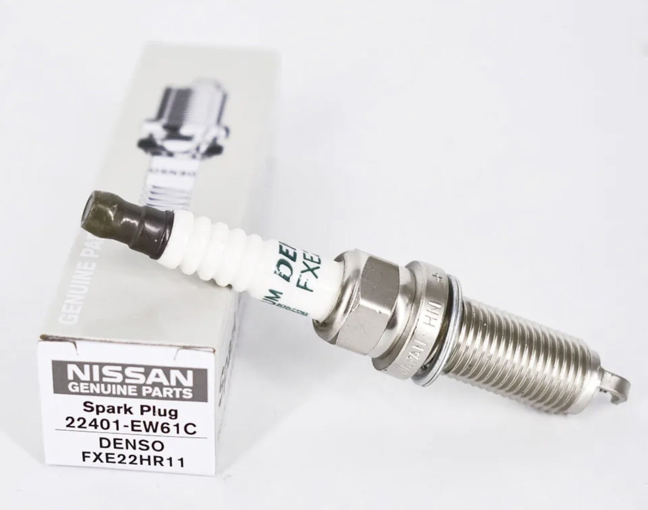 Set of 6 Denso 22401-EW61C Dual-Iridium Spark Plugs for Nissan Infiniti ...