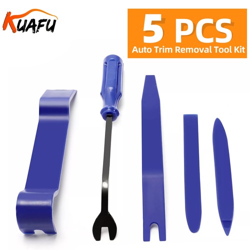 Plastic Trim Removal Pry Tool Set for Car Radio Panel Door Dash Clip ...
