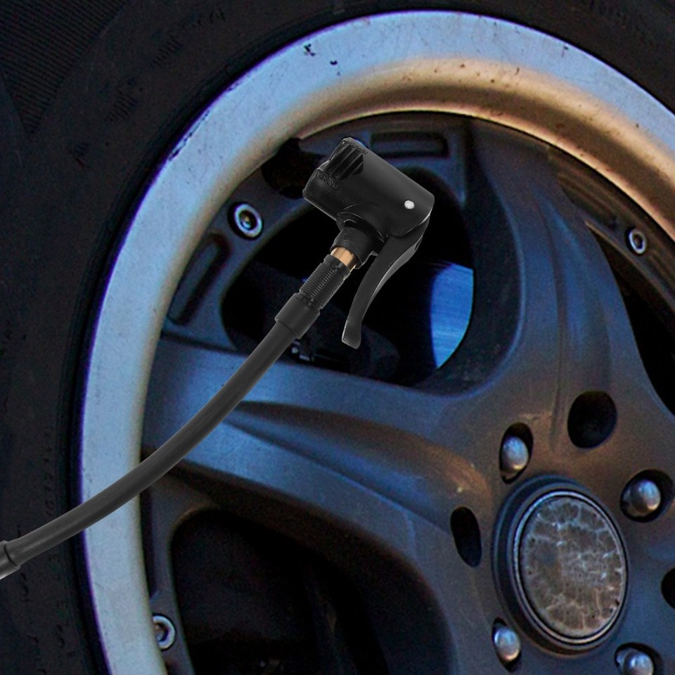 2 Pcs Brass Car Valve Adapter Air Chuck Motorcycle Tyre Inflator Thread ...