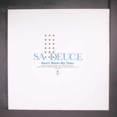 SA DEUCE: don't waste my time EAST WEST 12" Single 33 RPM | eBay