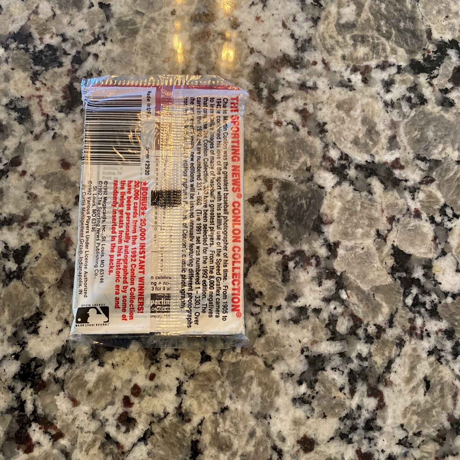 Sporting News Conlon Collection - 1992 Edition Unopened Trading Card ...