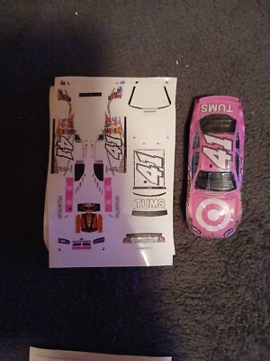 NASCAR 2007 REED SORENSON PINK TARGET 1 64 PEEL AND STICK DECAL | eBay