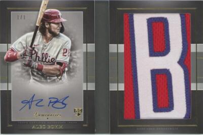 2021 Alec Bohm 1/1 Topps Luminaries Letter Booklet Auto #LBCAB | eBay
