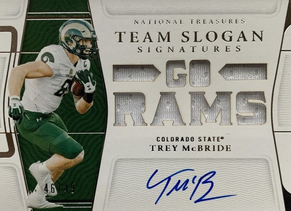 2022 Panini National Treasures Collegiate - Team Slogan Signatures Die ...