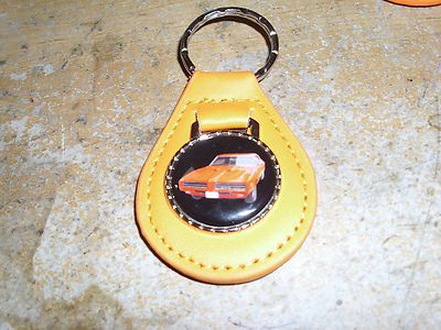 1969 PONTIAC GTO JUDGE THE JUDGE ORANGE CAR LOGO KEYCHAIN KEYRING NEW ...