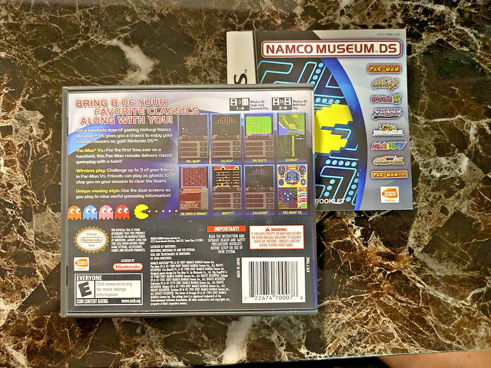 👽🎮Namco Museum DS Nintendo DS Replacement Case Only 🎮👽 | eBay