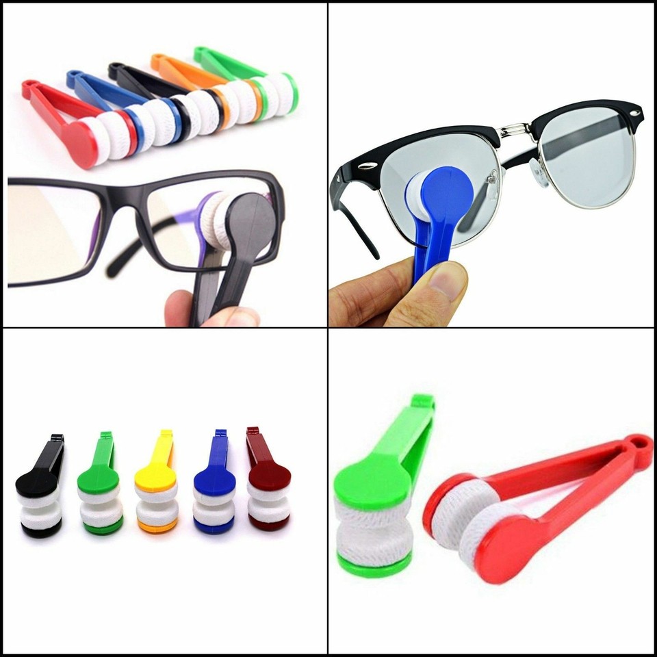 5 Pcs Sun Glasses Eyeglass Cleaner Microfiber Cloth Lens Wipes Cleaning ...