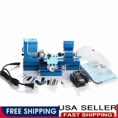 Motorized Metal Lathe Milling Machine DIY Tool Woodworking Lathe Mini ...