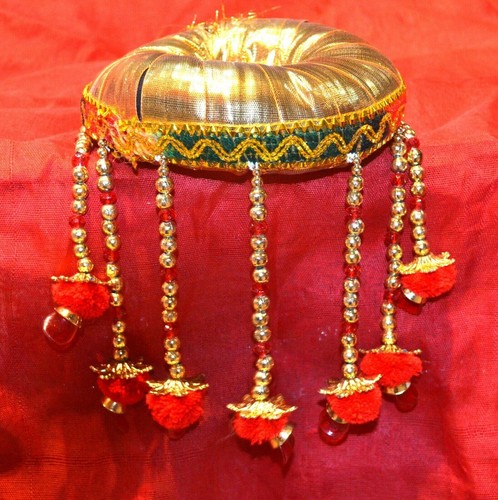 Matka Pooja Stand Indian Wedding Marriage Home Decor Golden Color Free ...