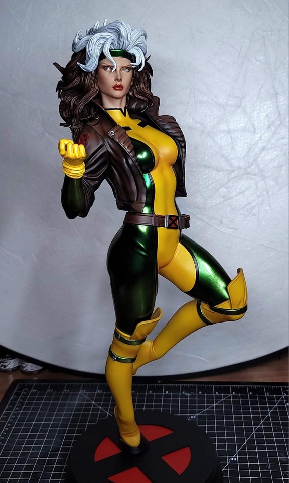 Custom Marvel 1/4 X-Men WolfPax Rogue Figure Statue! Jim Lee Style ...