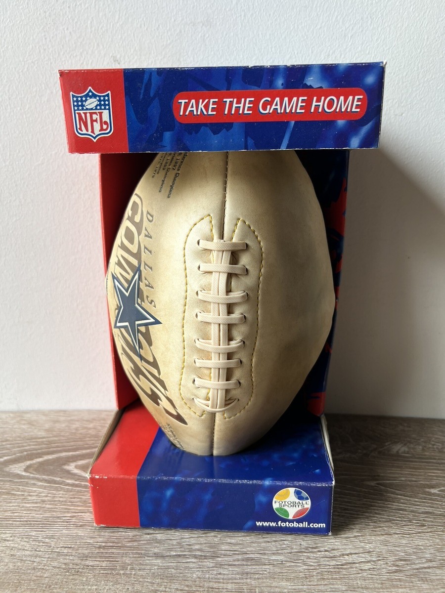 Dallas Cowboys Football Ball Goodyear Cotton Bowl Classic Supports