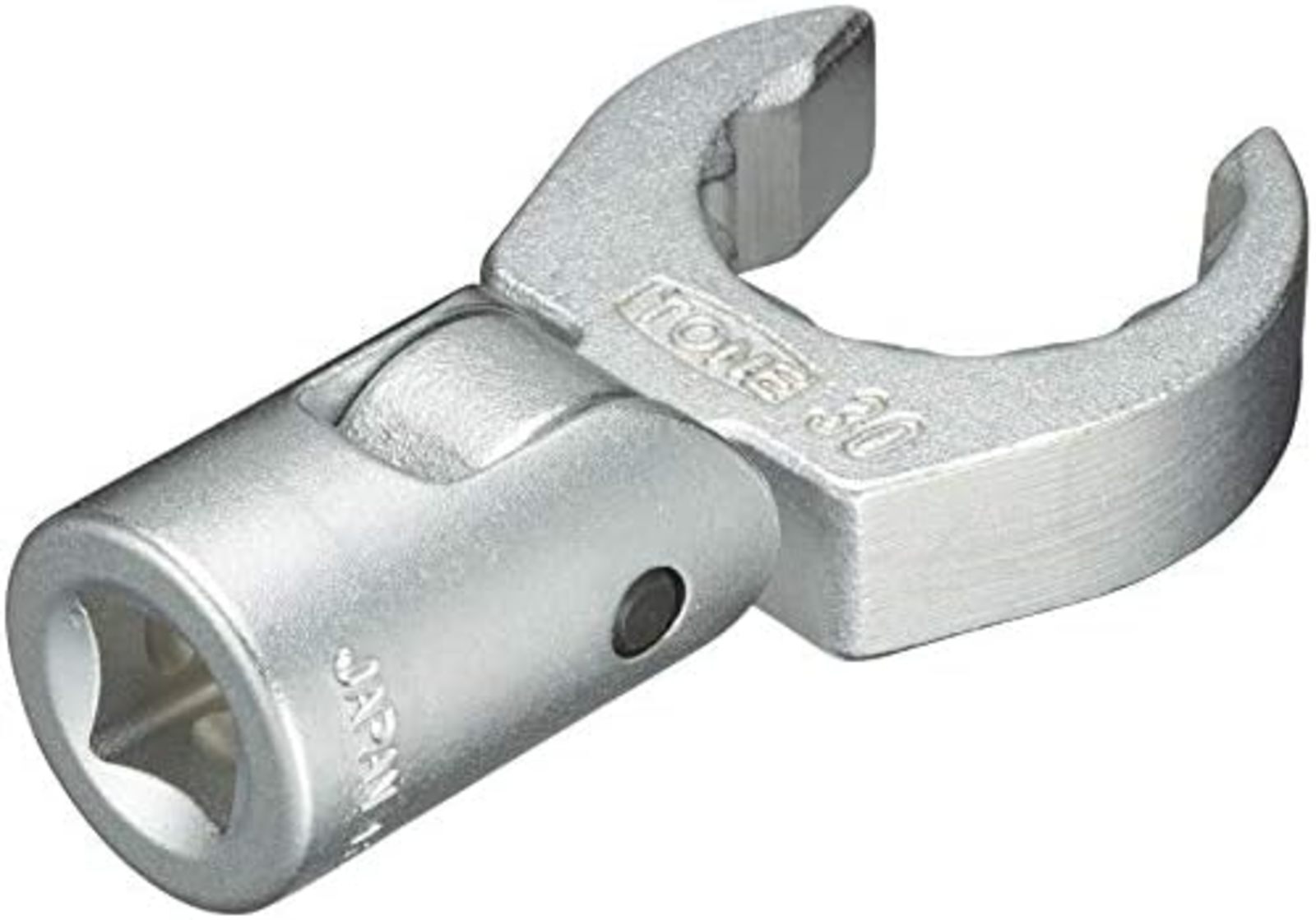 TONE 1/2" FLEXIBLE CROW FOOT WRENCH 30mm 4DCF-30F Silver F/S w/Tracking ...