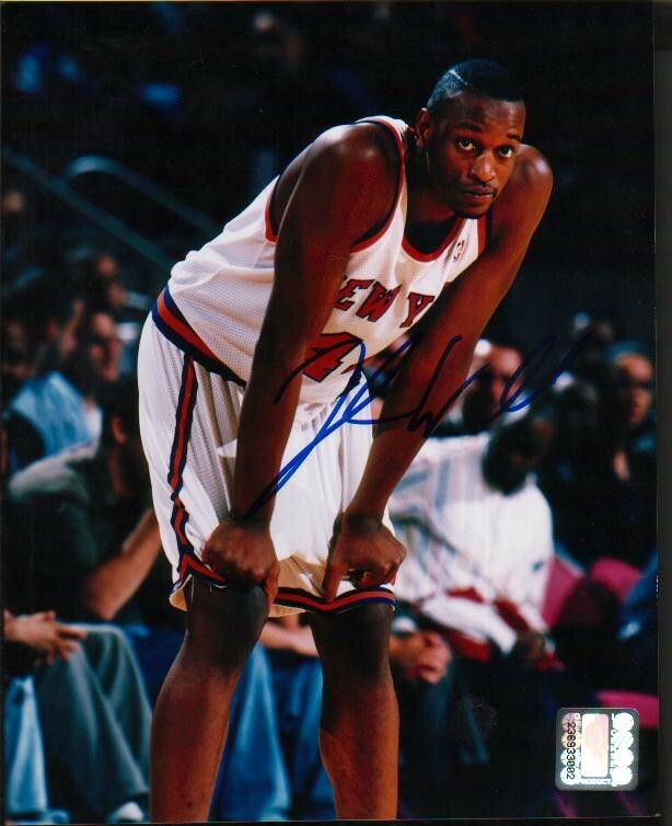 John Wallace Autographed 8x10 Photo New York Knicks / Syracuse ...