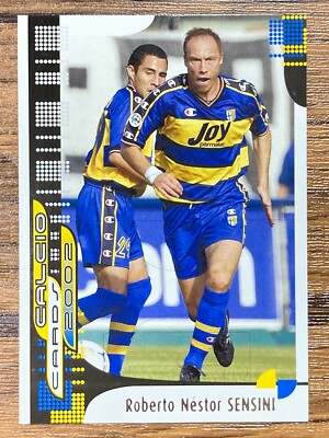 Carta Panini Calcio 2002 Serie A N.73 Roberto Sensini Parma | eBay
