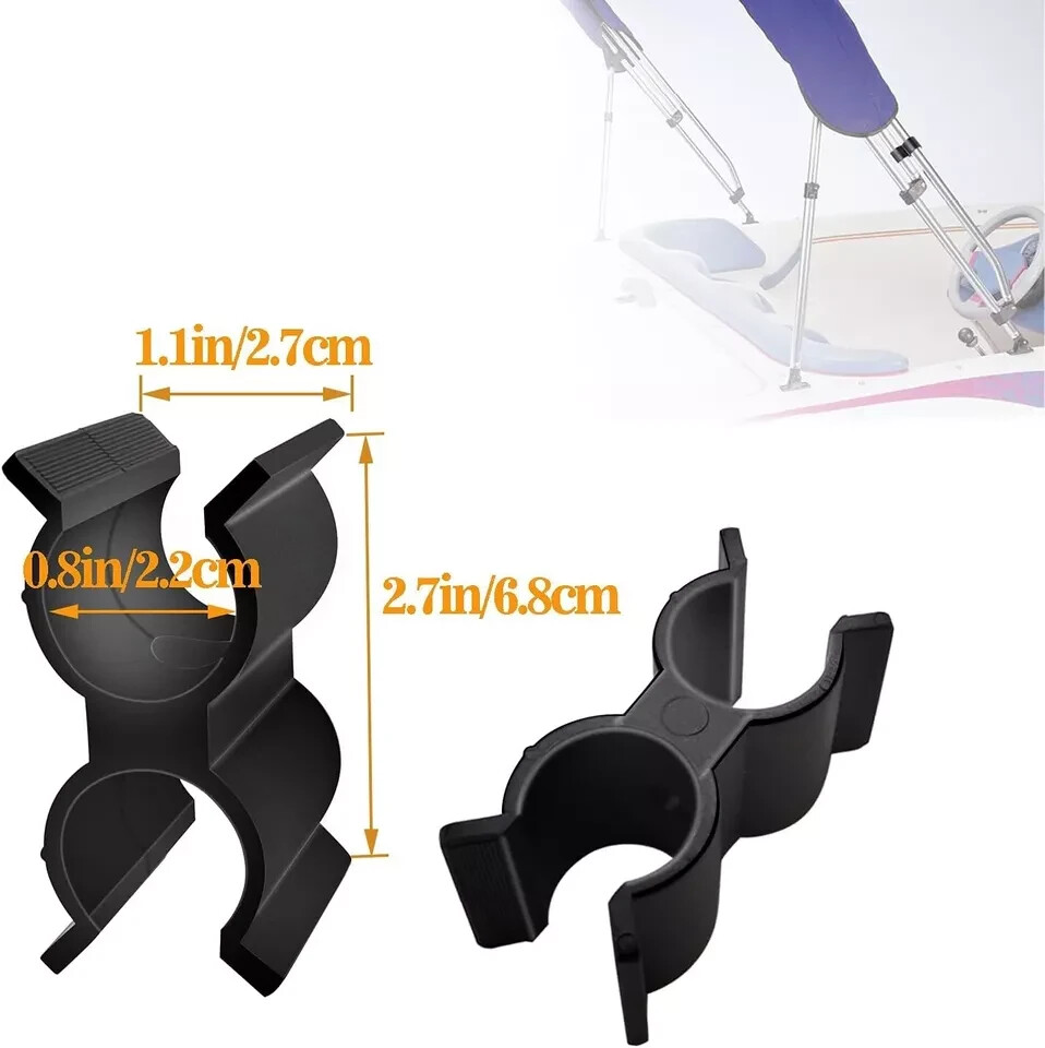 2 Pack Bimini Top Pole Clips Holder Bimini Pole Clips Bimini Top Clips ...