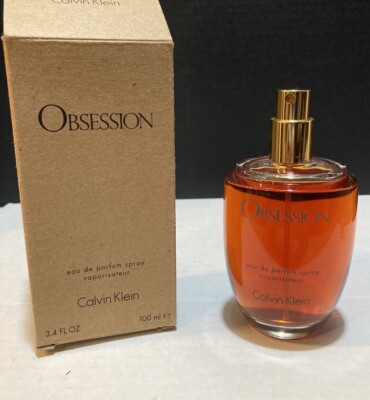 CALVIN KLEIN OBSESSION Eau De Parfum For Women 3.4oz / 100ml FULL ...