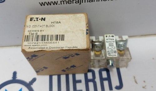 Eaton HT8A N.O. Contact Block Series B1 T3416 A600 P600 | eBay