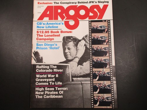 Argosy Men's Magazine September 1976 Vol.384 No.3 JFK CONSPIRACY | eBay