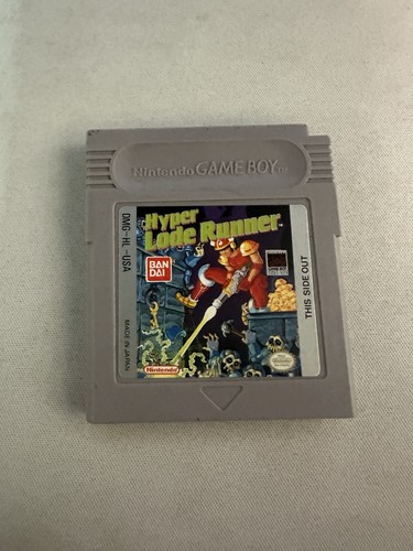 Hyper Lode Runner - Nintendo Original Authentic 1989 Gameboy - Tested ...