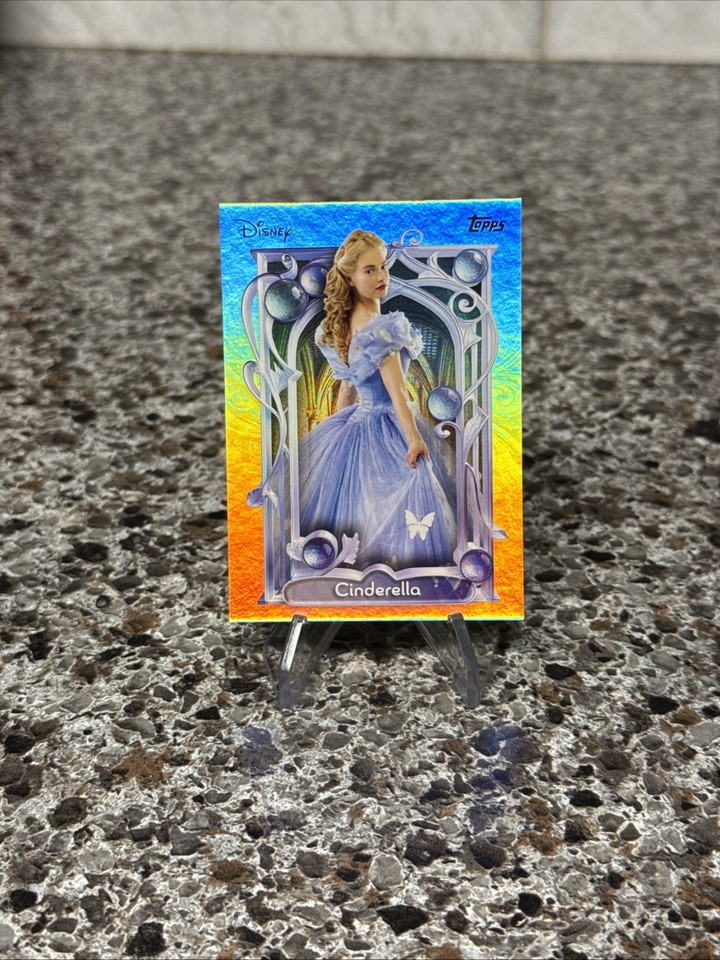 Cinderella 2025 Topps Disney Wonder Live-Action Princess SP Foil 1:240 ...