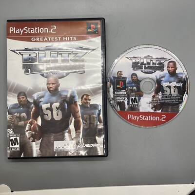 Blitz: The League For PlayStation 2 PS2 Missing Manual Tested And ...