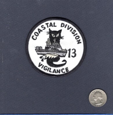COSDIV Coastal Division 13 US Navy 3" Squadron Patrol Boat Unit Patch ...