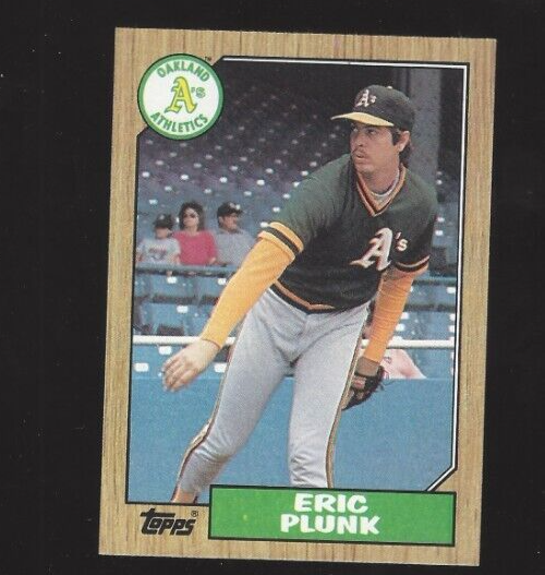 1987 Topps - #587 Eric Plunk for sale online | eBay