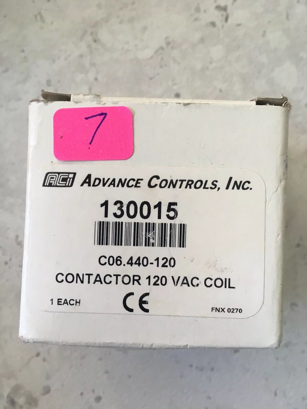 Advance controls inc ACI 130015 contactor 120 vac coil | eBay