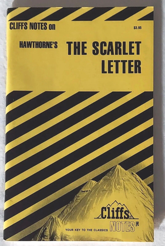 Nathaniel Hawthorne's THE SCARLET LETTER Cliff's Notes Study Aid/ Guide ...