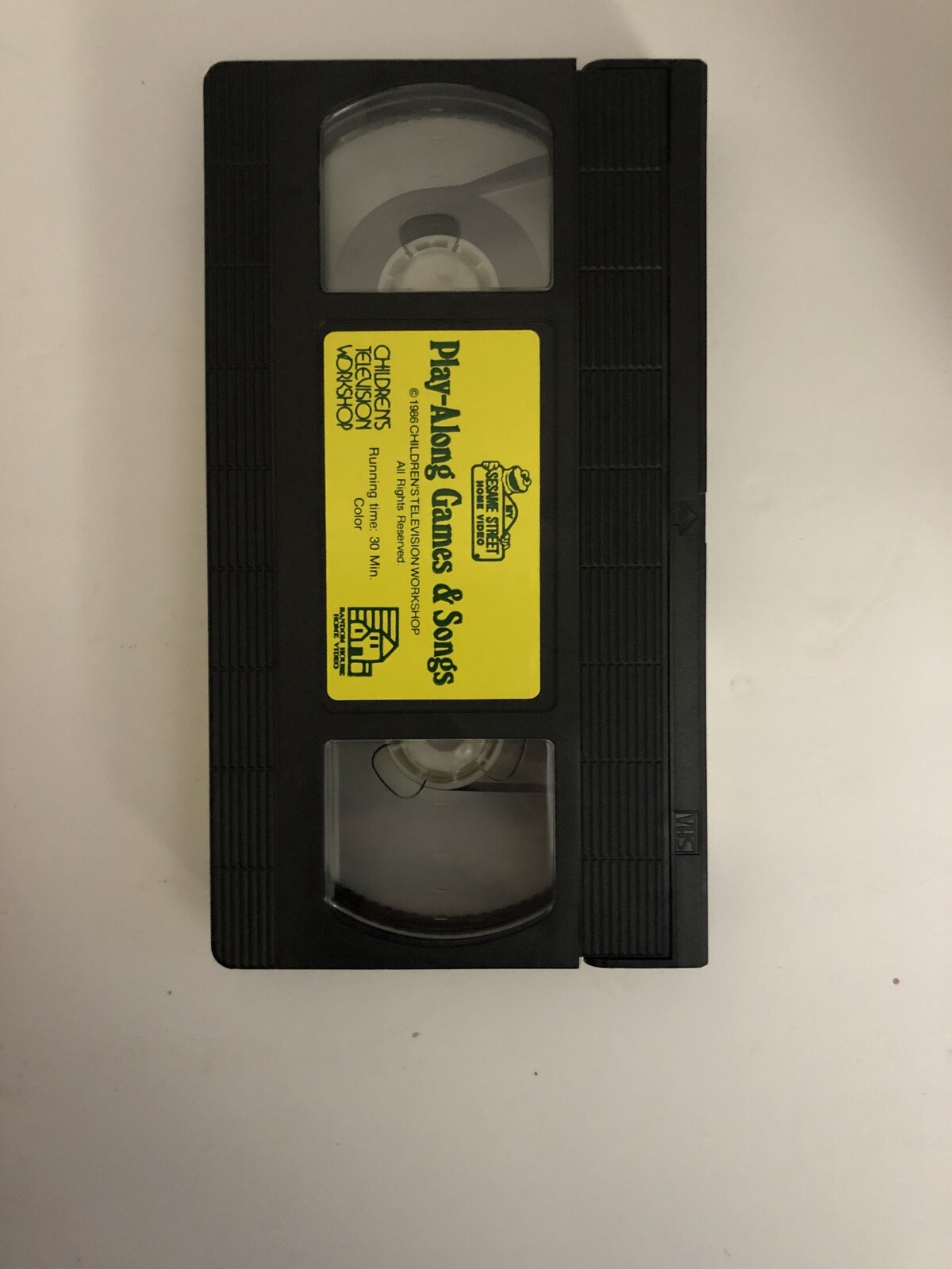 Sesame Street Play Along Games & Songs(VHS,1986)TESTED-RARE VINTAGE ...