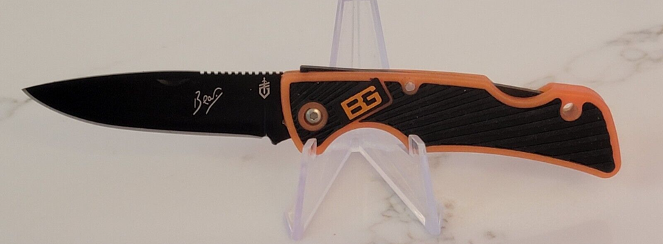 Gerber Bear Grylls Compact Scout Folding Knife IN ORANGE OR GREY *NEW ...