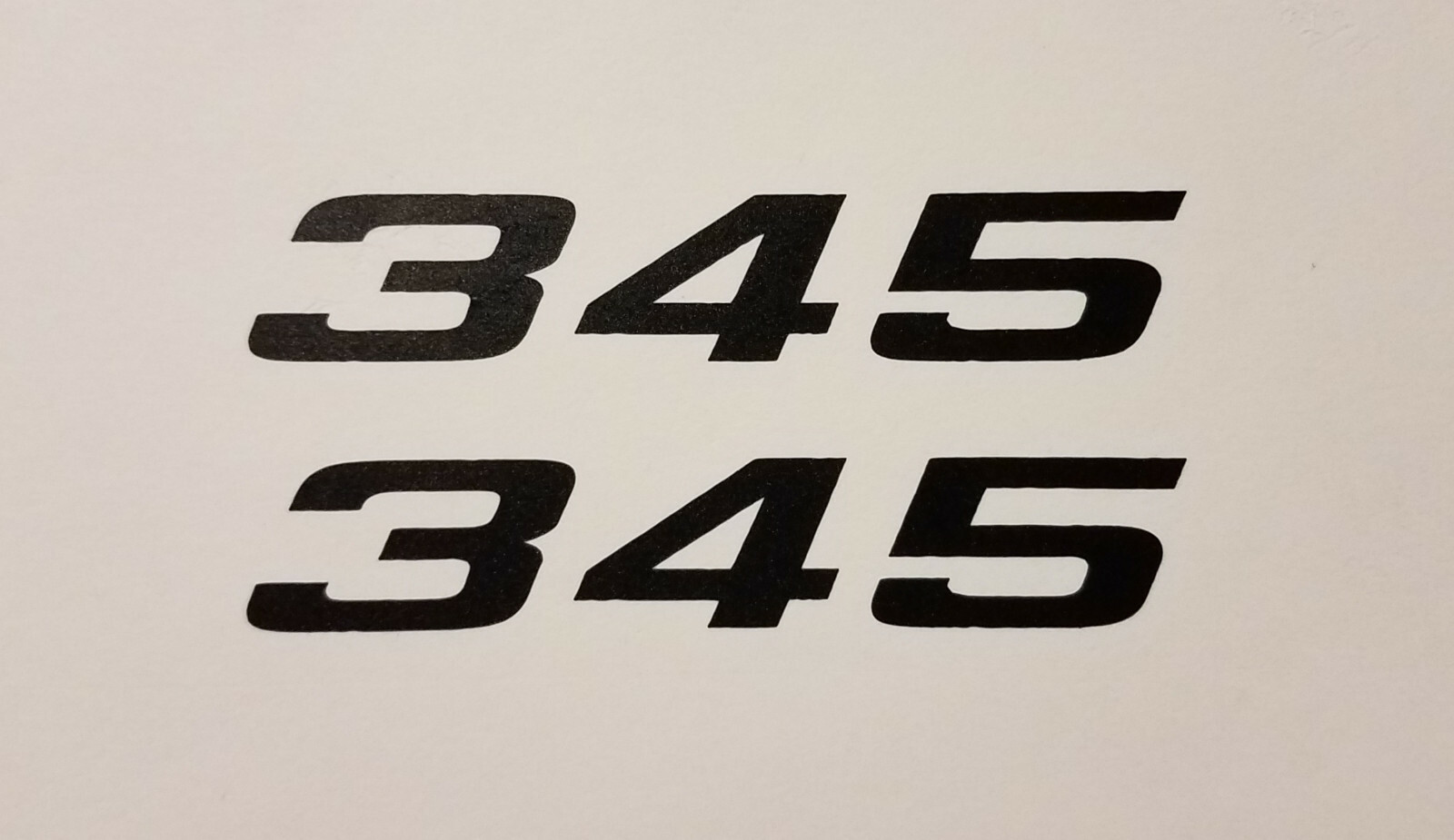5.7 Hemi Dodge Challenger Charger Mopar Chrysler 345 Decals Stickers ...