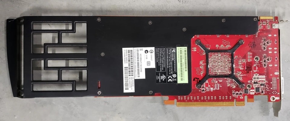 Genuine AMD FirePro V5900 2 GB GDDR5 DVI 2*Display Port Video Graphics ...
