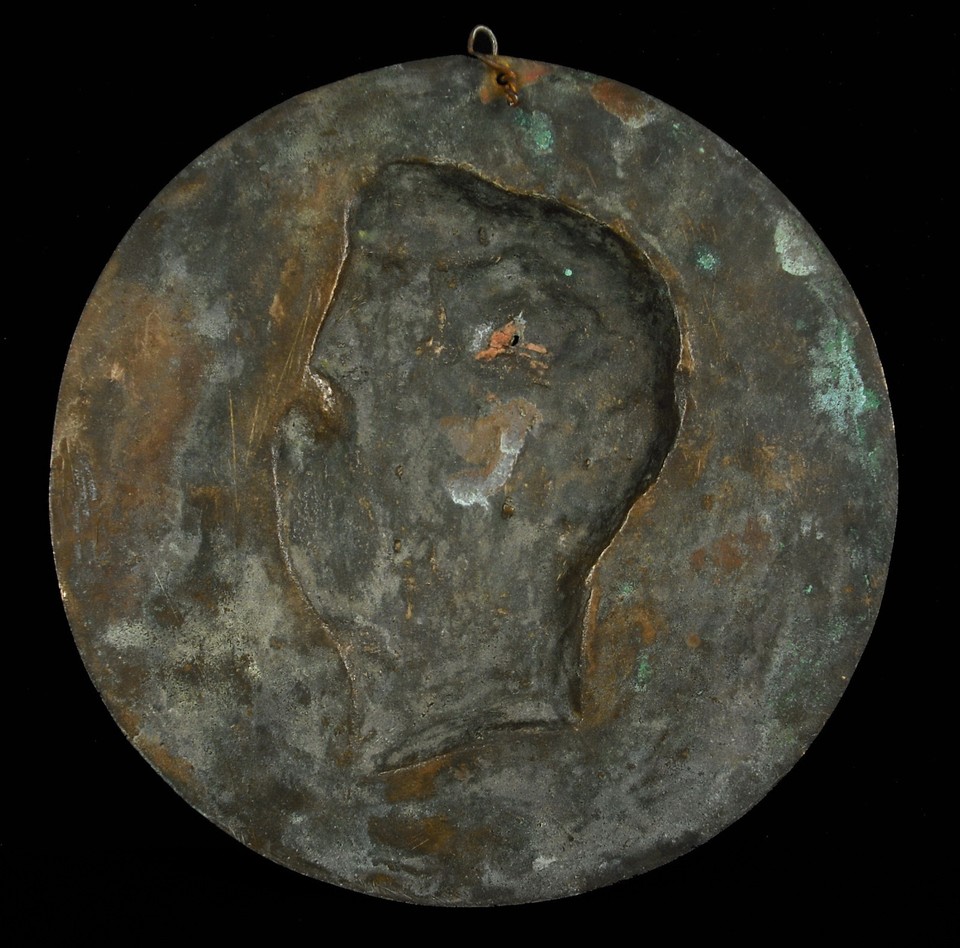 Médaillon Yvan Salmon dit Victor Noir tué par Pierre-Napoléon Bonaparte ...