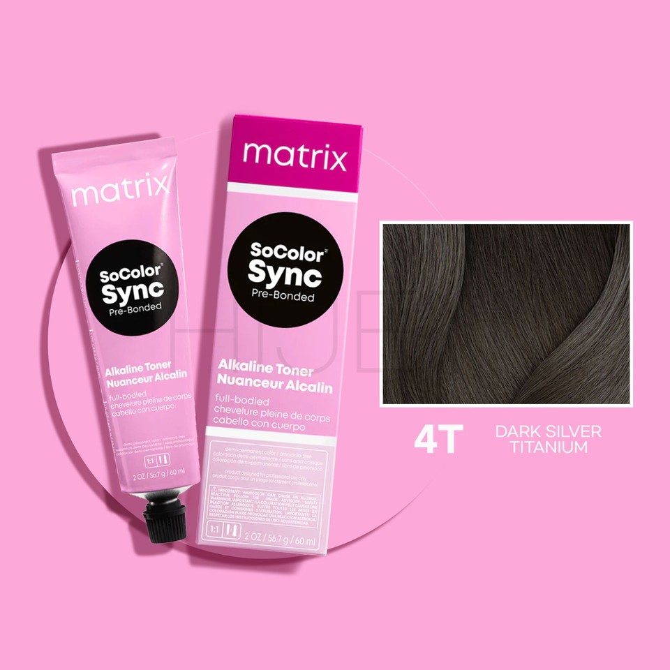 MATRIX SoColor Sync Pre-Bonded Alkaline Toner or Cream Developer ...