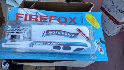 Firefox Rubber Band Powered Airplane Kit AIR DOLPHIN Plane Model ...