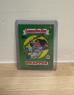 GPk 2023 Garbage Pail Kids X MLB Wrapper James Outman 21 - Rare | eBay