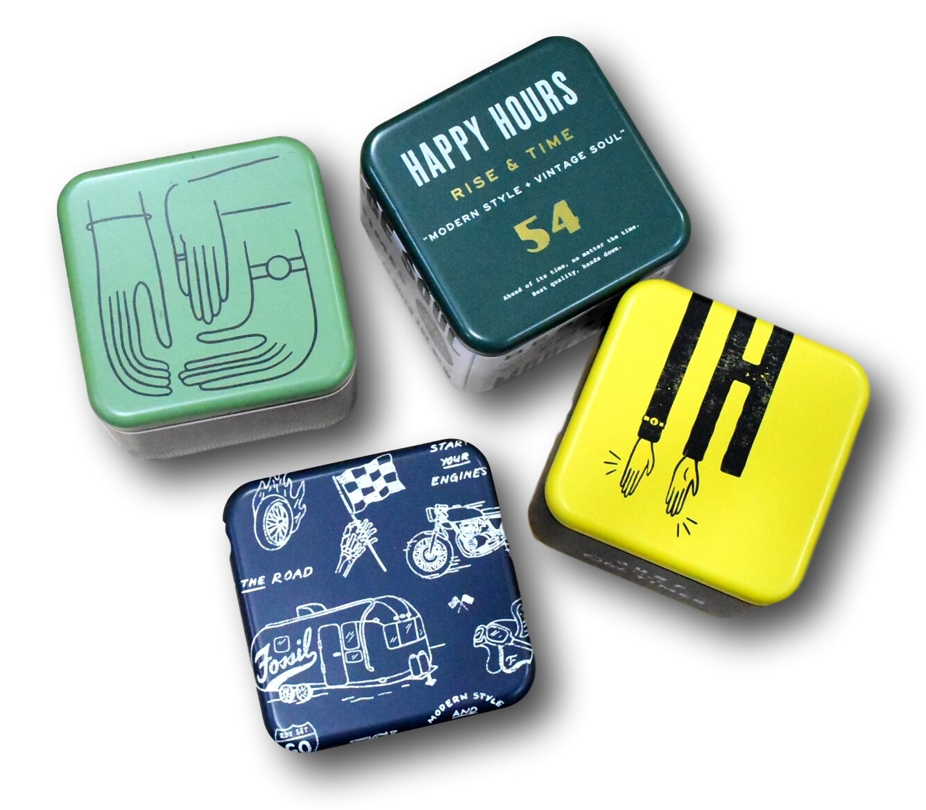 Fossil Bowman Men's 46mm Blue Dial Silver Stainless Chronograph Watch ...