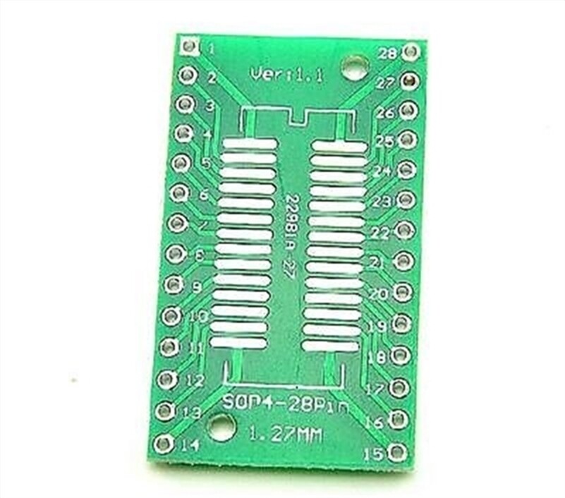 2Pcs 28 For AD9851 AD9850 Dip TSSOP28 SSOP28 Adapter Smd Pcb Convert To ...