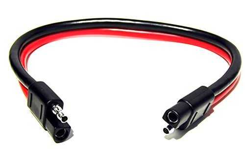 2 Pin Quick Disconnect Wire Harness SAE Connector Bullet Lead 16 Gauge ...