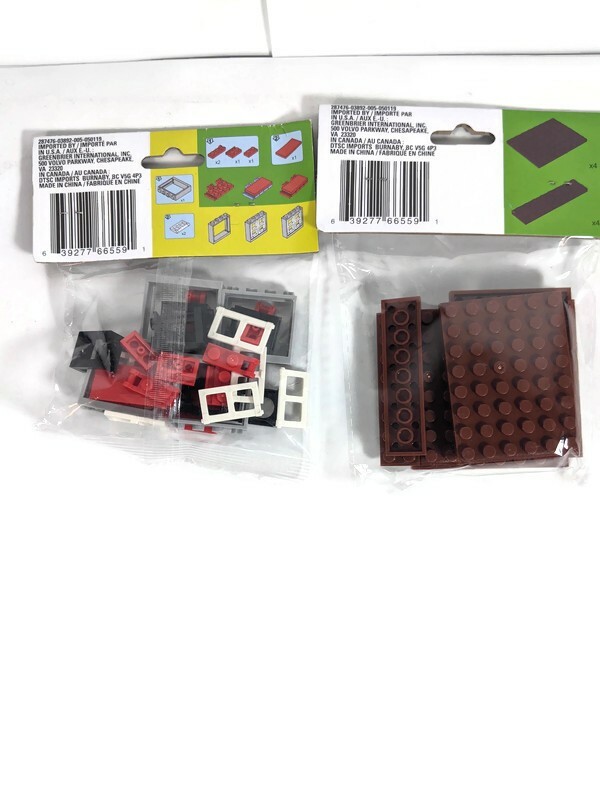 Make It Blocks - Windows & Doors 28 Piece Set Building Blocks + Roofs ...